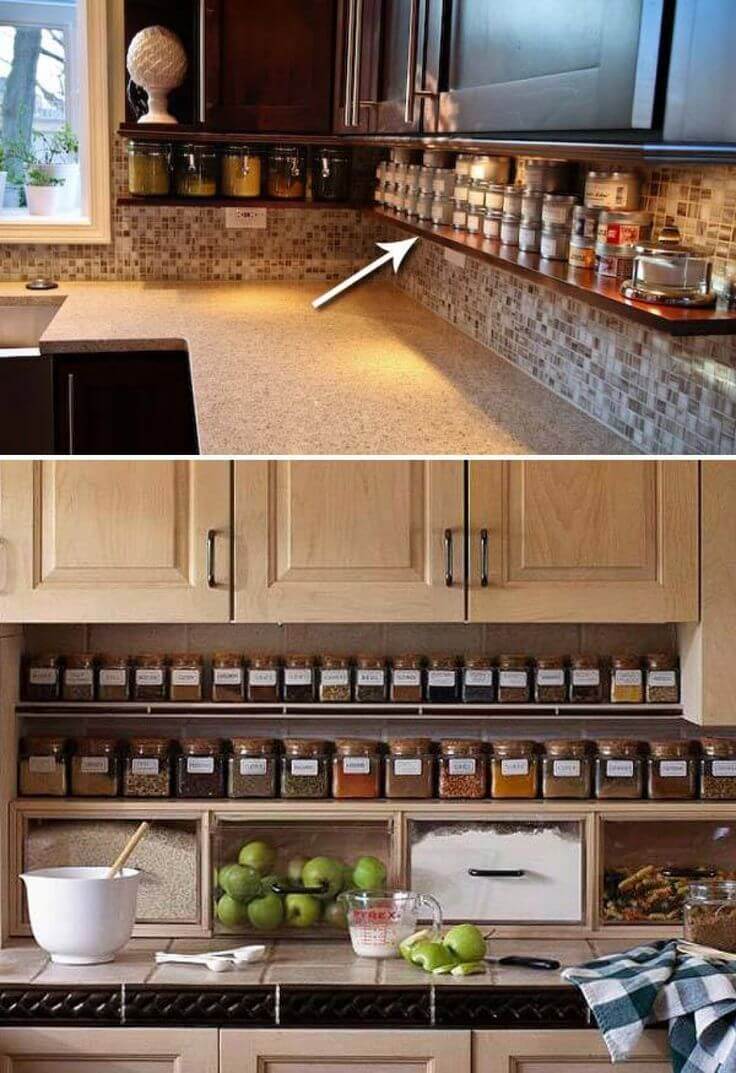 12 Best Kitchen Countertop Ideas To Be Well Organized Craftsonfire 12 Best Kitchen Countertop Ideas To Be Well Organized Craftsonfire