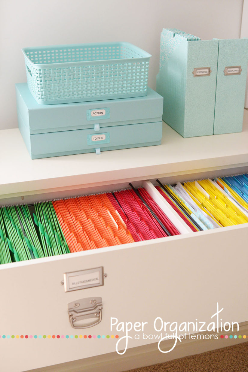 10 Best Paper Clutter Organization Hacks - Craftsonfire