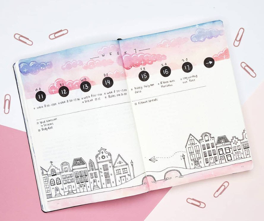 How to Bullet Journal When You Can’t Draw - Craftsonfire