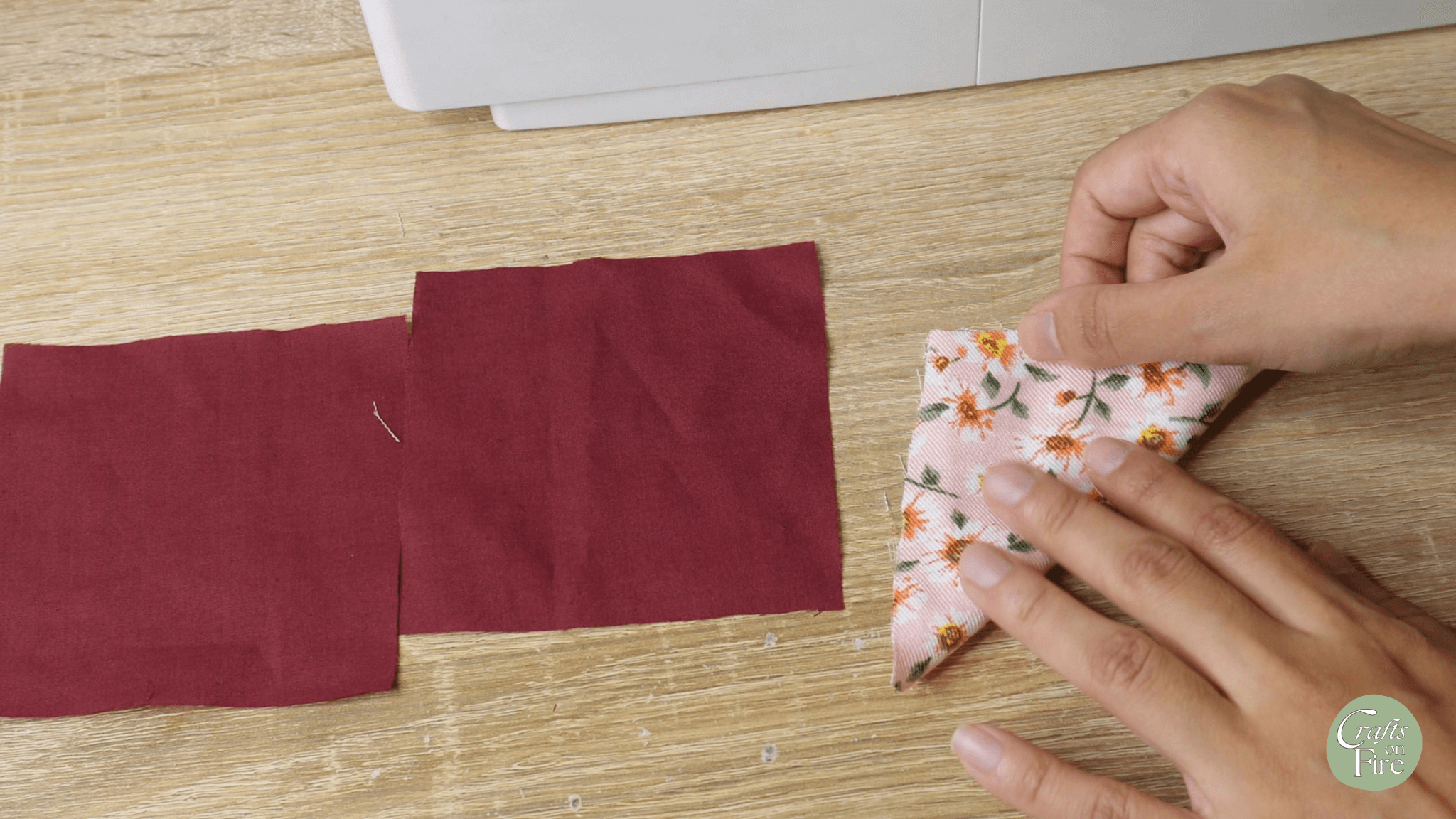 How To Sew A Corner Bookmark - Craftsonfire