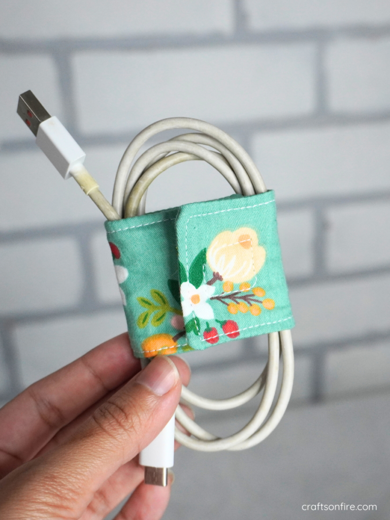 How To Sew Cord Holders - Craftsonfire