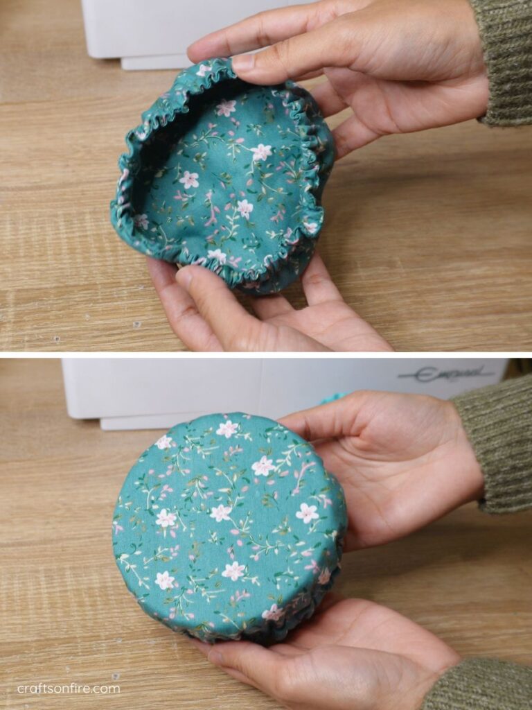 How To Sew A Bowl Cover (Step-By-Step) - Craftsonfire