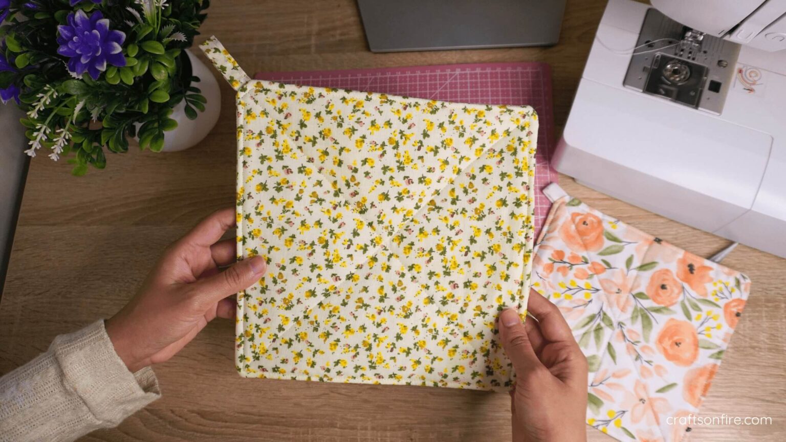 How To Sew A Bowl Cover (Step-By-Step) - Craftsonfire