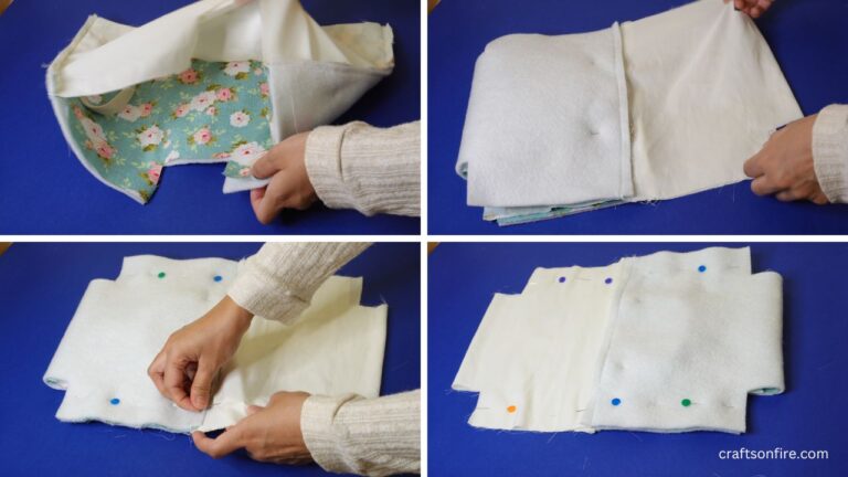 How To Sew A Small Tote Bag For Beginners - Craftsonfire