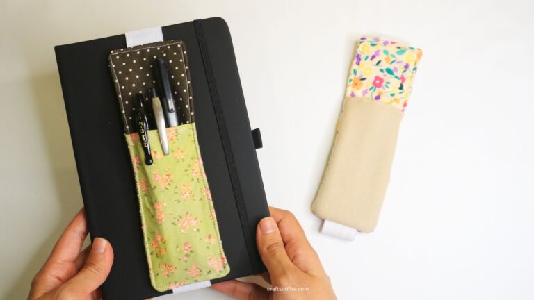 How To Sew A Book Sleeve (easiest Method) - Craftsonfire
