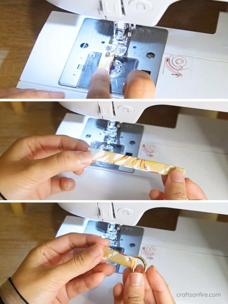 DIY Zipper Pouch With Zipper Tabs - Craftsonfire