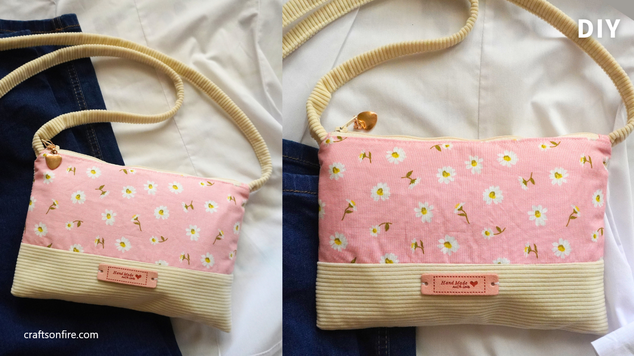 How To Sew A Crossbody Bag (Detailed Sewing Guide) - Craftsonfire