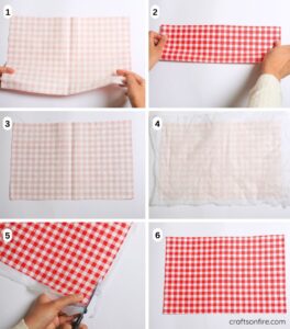How To Sew A Roll Up Pencil Case - Craftsonfire
